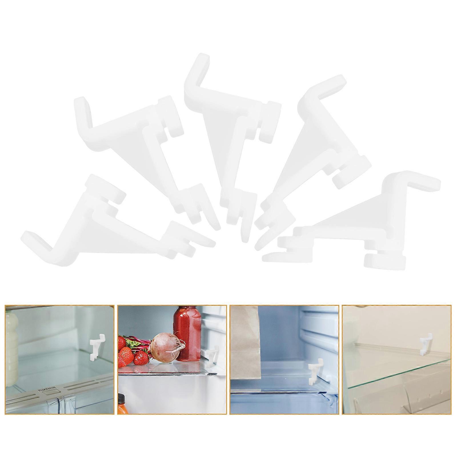 10Pcs Freezer Shelf Clip Hook Refrigerator Support Clamp Freezer ...