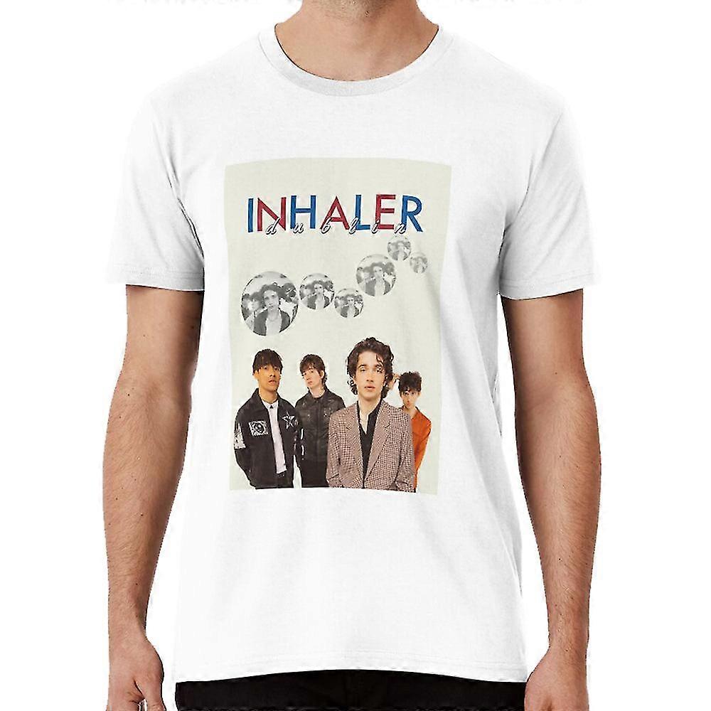 Inhaler band artwork Crew Neck T-Shirt irishband inhalerband ...