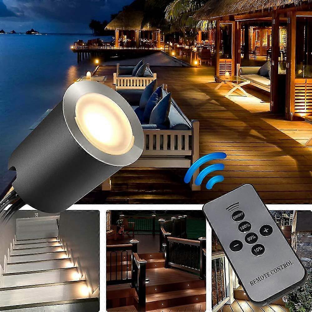 LED Light Dimmer, SMY Deck Light Dimmer with RF Wireless Remote Control ...