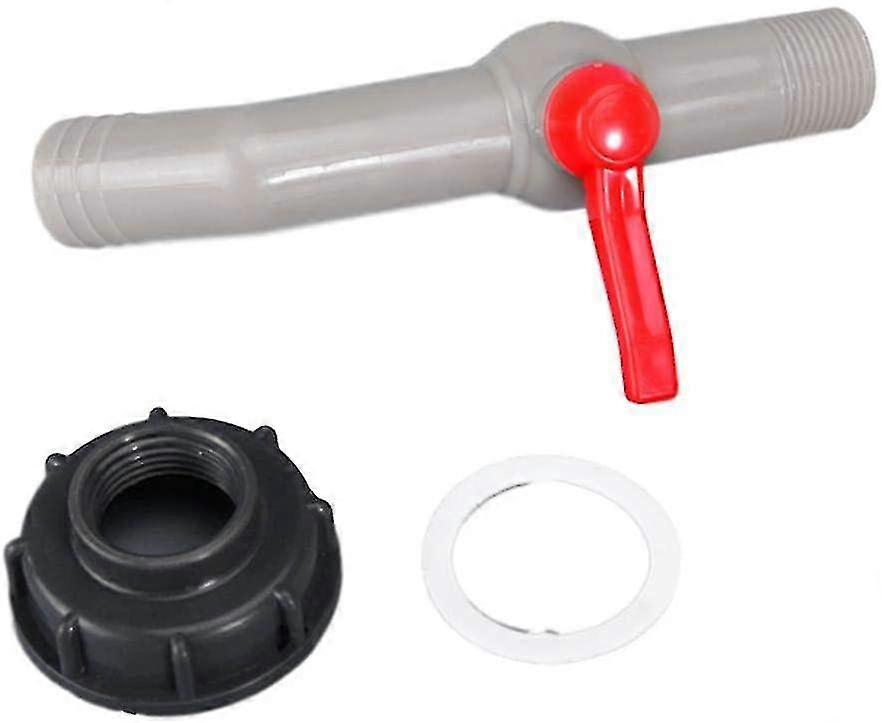 90 Degree Ibc Tank Adapter S60x6 Tap Valve. Ton Barrel Seal Tap Fitting ...