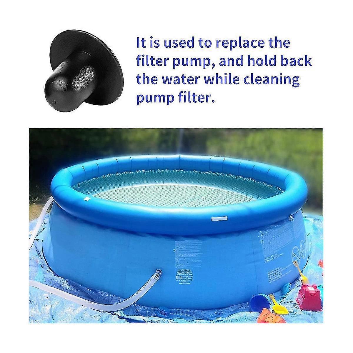 4pcs Swimming Pool Kit Plugs Wall Plug Ground Pool Fitting Filter Pump ...