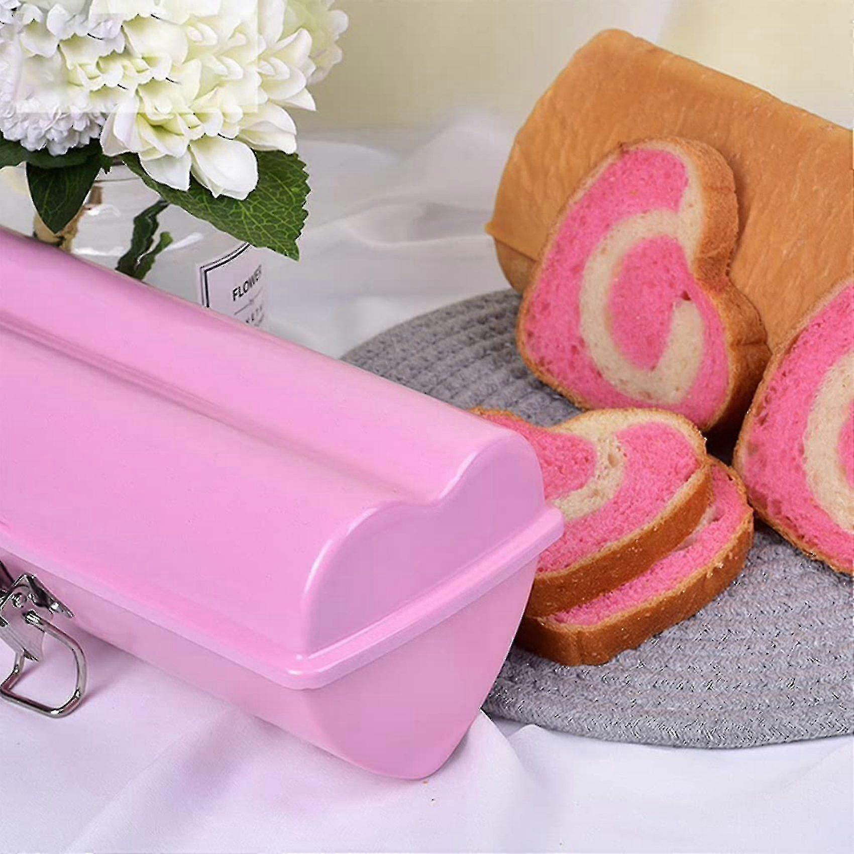 Carbon Steel Bread Mold Loaf Pan Toast Cake Cylinder Shaped Toast Box ...