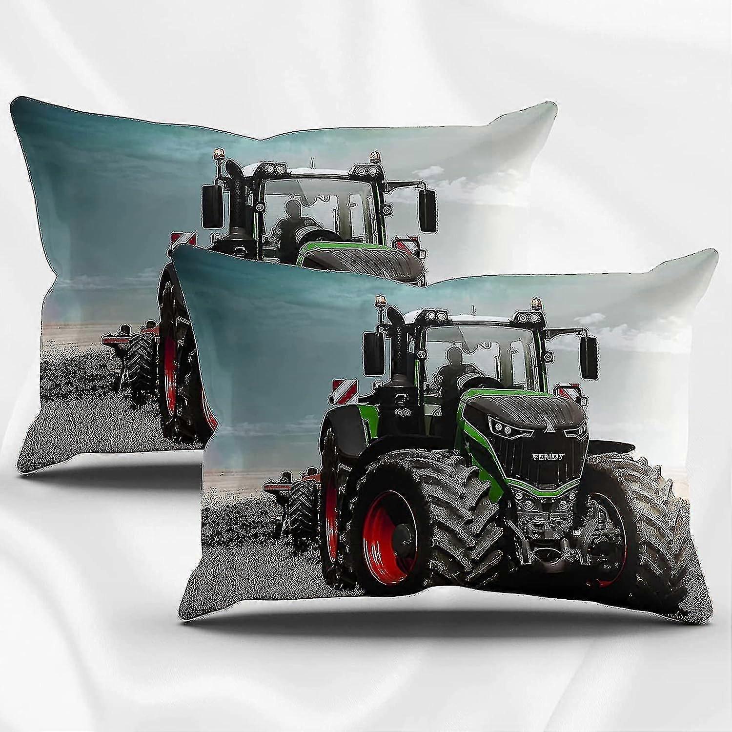 Tractor Duvet Cover Set 2/3 Piece Boys Tractor Bedding Set With ...