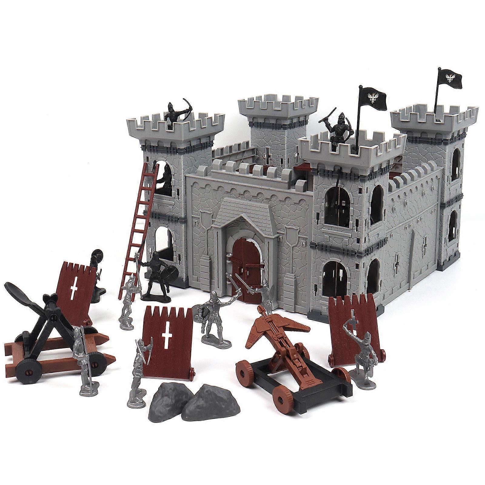 Castles Collection Toy Set Knights Castle Educational Kids Plastic ...