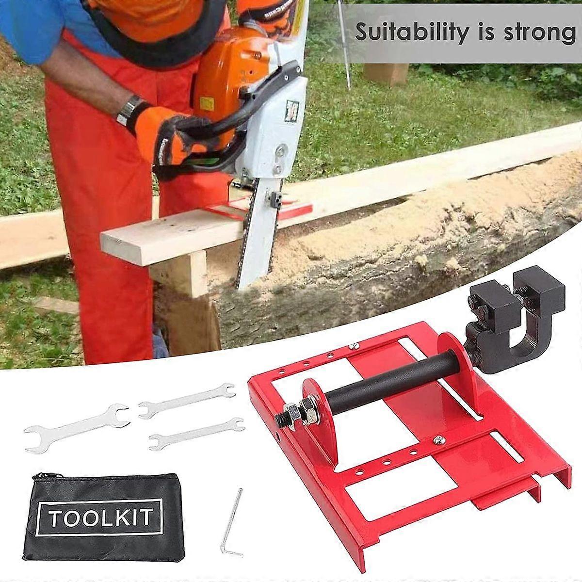 Mini chainsaw mill, wood cutting, chainsaw, wood grinder, guide rail ...