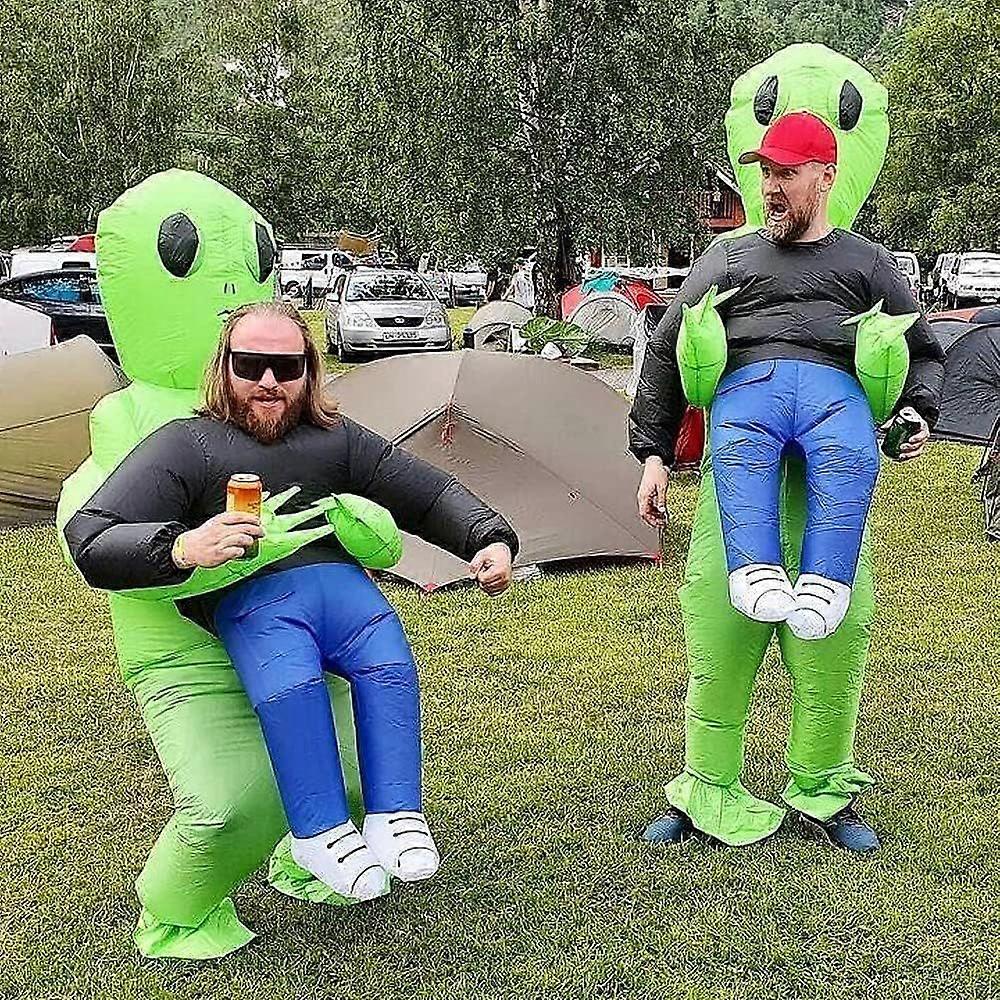 Inflatable Alien Costume for Adult - Funny Prank | Fruugo UK