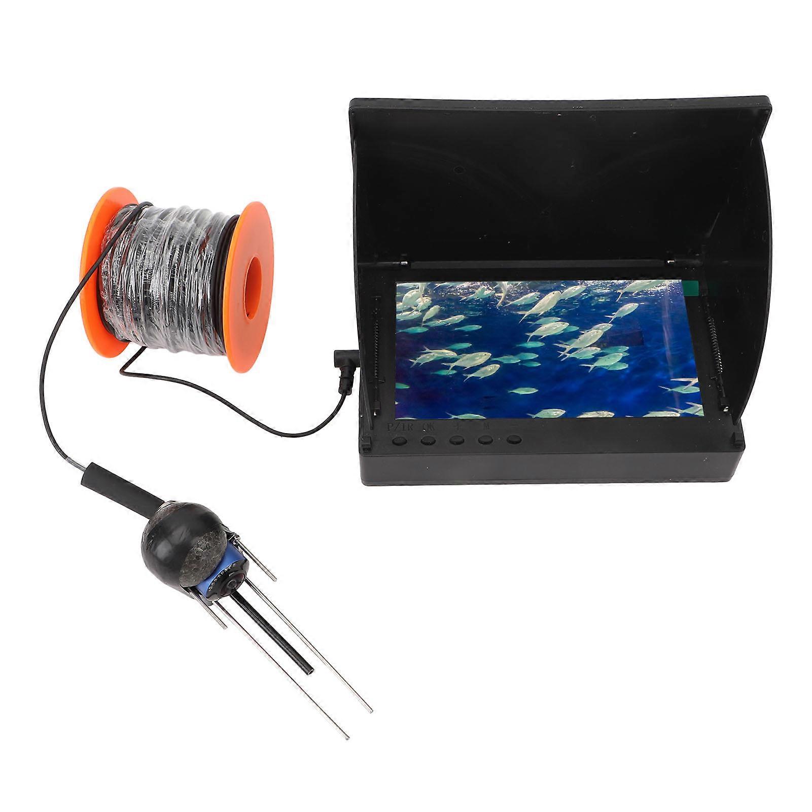 Camera 5.0 Inch Large Screen 1080P HD Vision Alarm Temperature Sensor ...