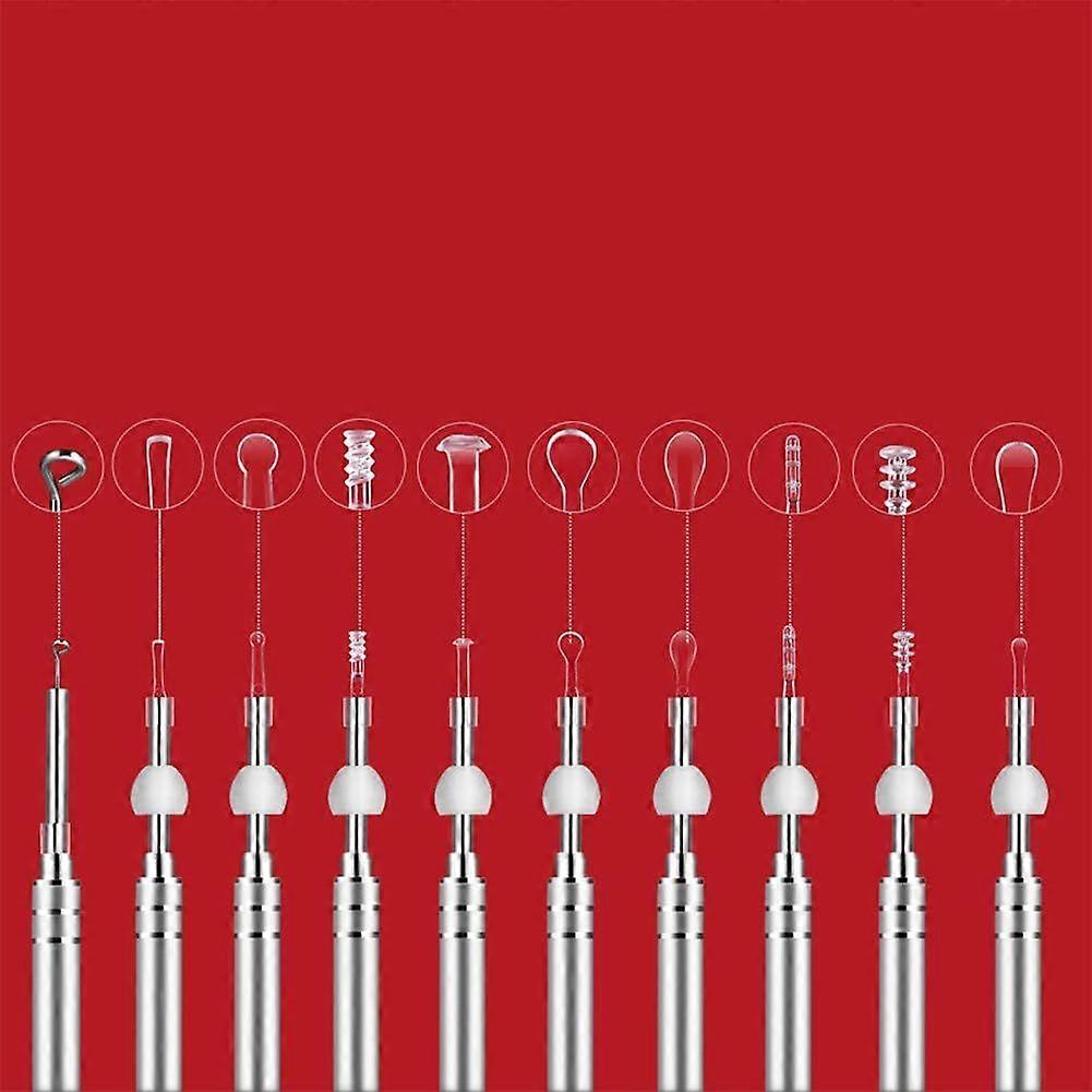 22PCS Ear Pick Kit for Any 3.9MM LED Lights Otoscope, Earwax Removal ...