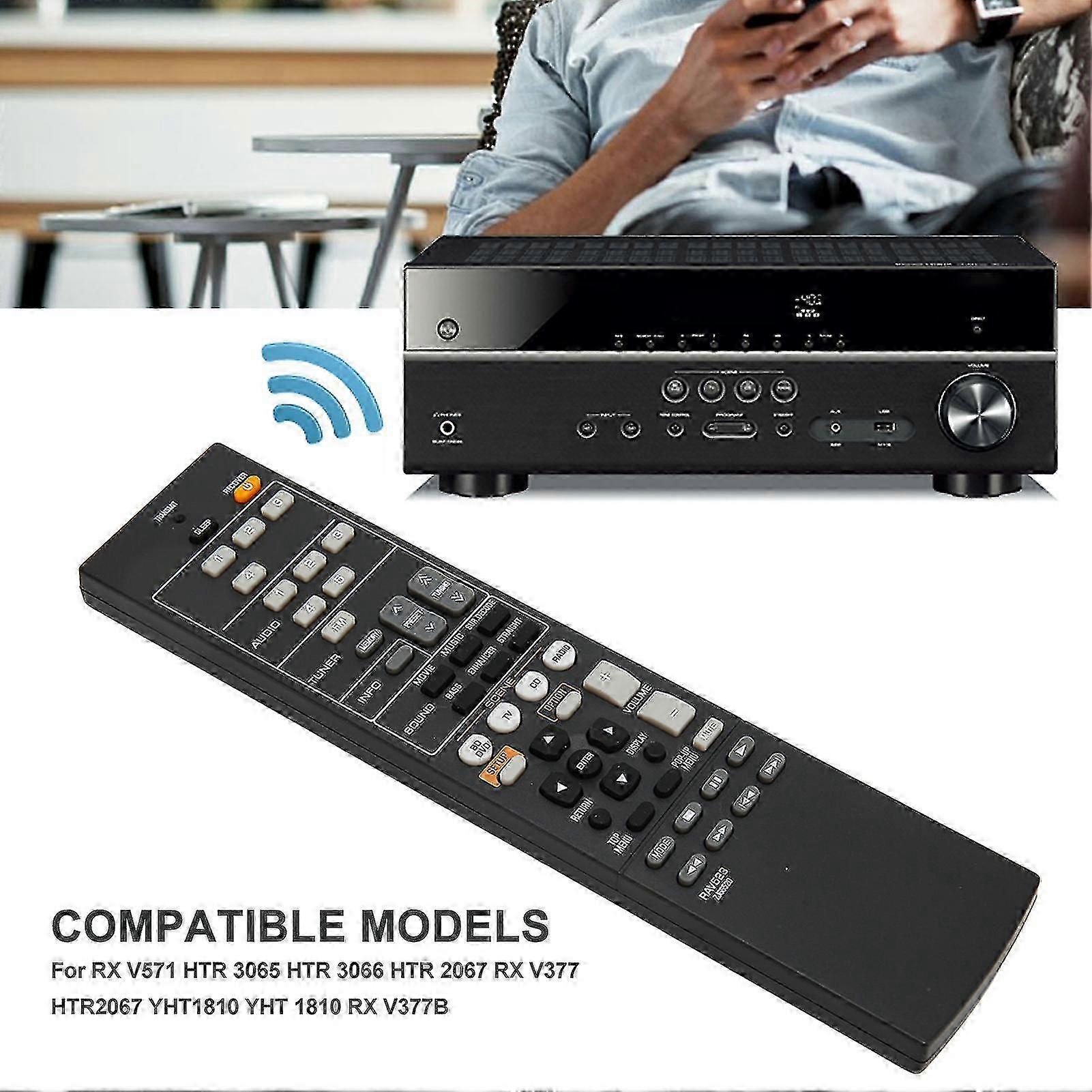 Universal Remote Control Compatible with Yamaha RX V571 HTR 3065 HTR ...