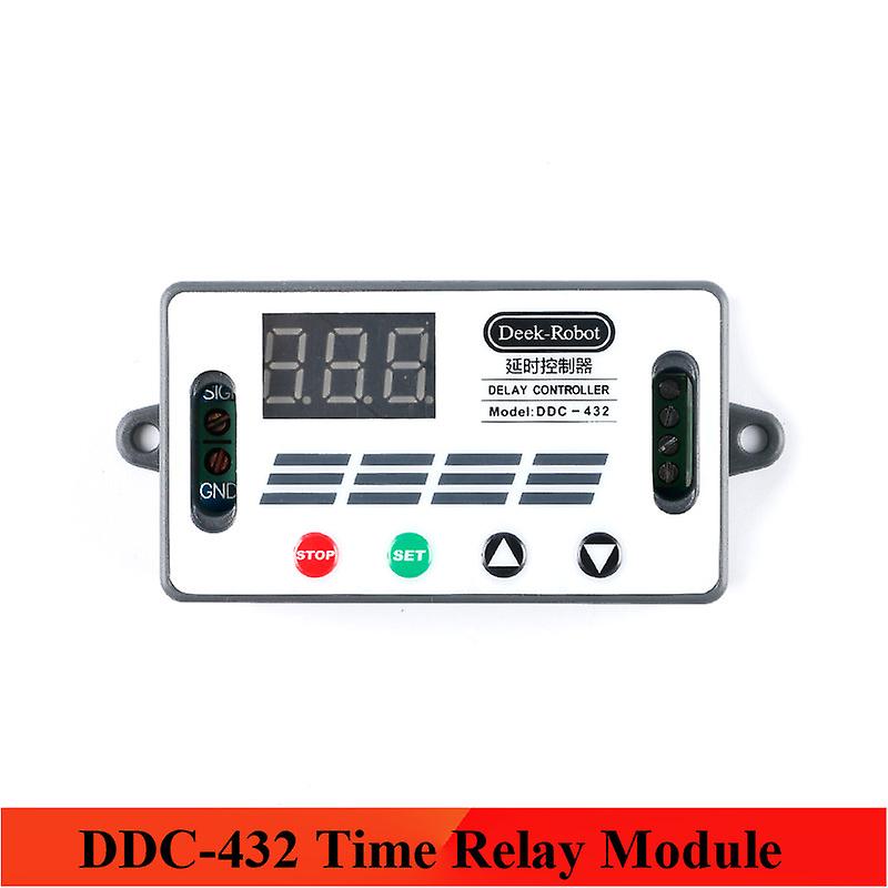 Deek-robot Ddc-432 Dual Mos Led Digital Delay Controller Time Delay Relay Trigger Cycle Timer ...