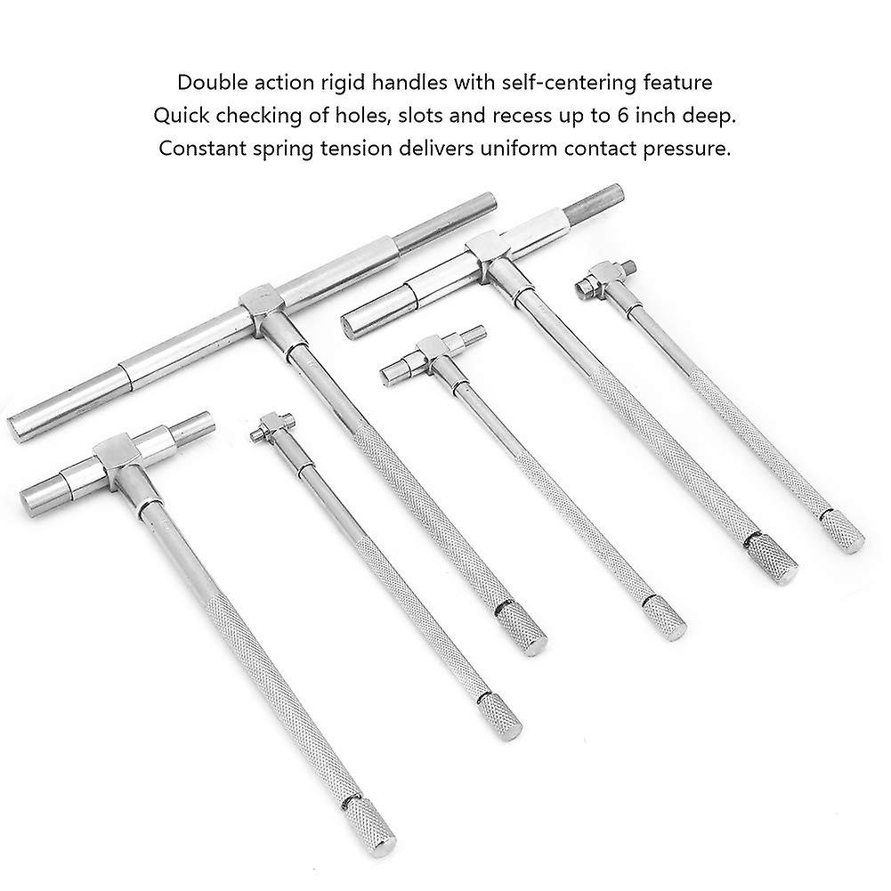 Telescopic Gauge Set 6Piece T Bore Hole 8150mm Inner Diameter Precision ...