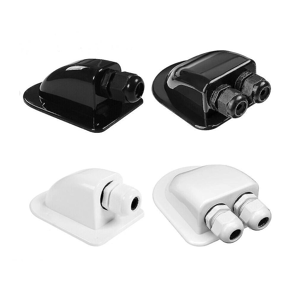 Solar Panel Roof Top Double Cable Entry Gland Box Motorhome Camper Rv ...