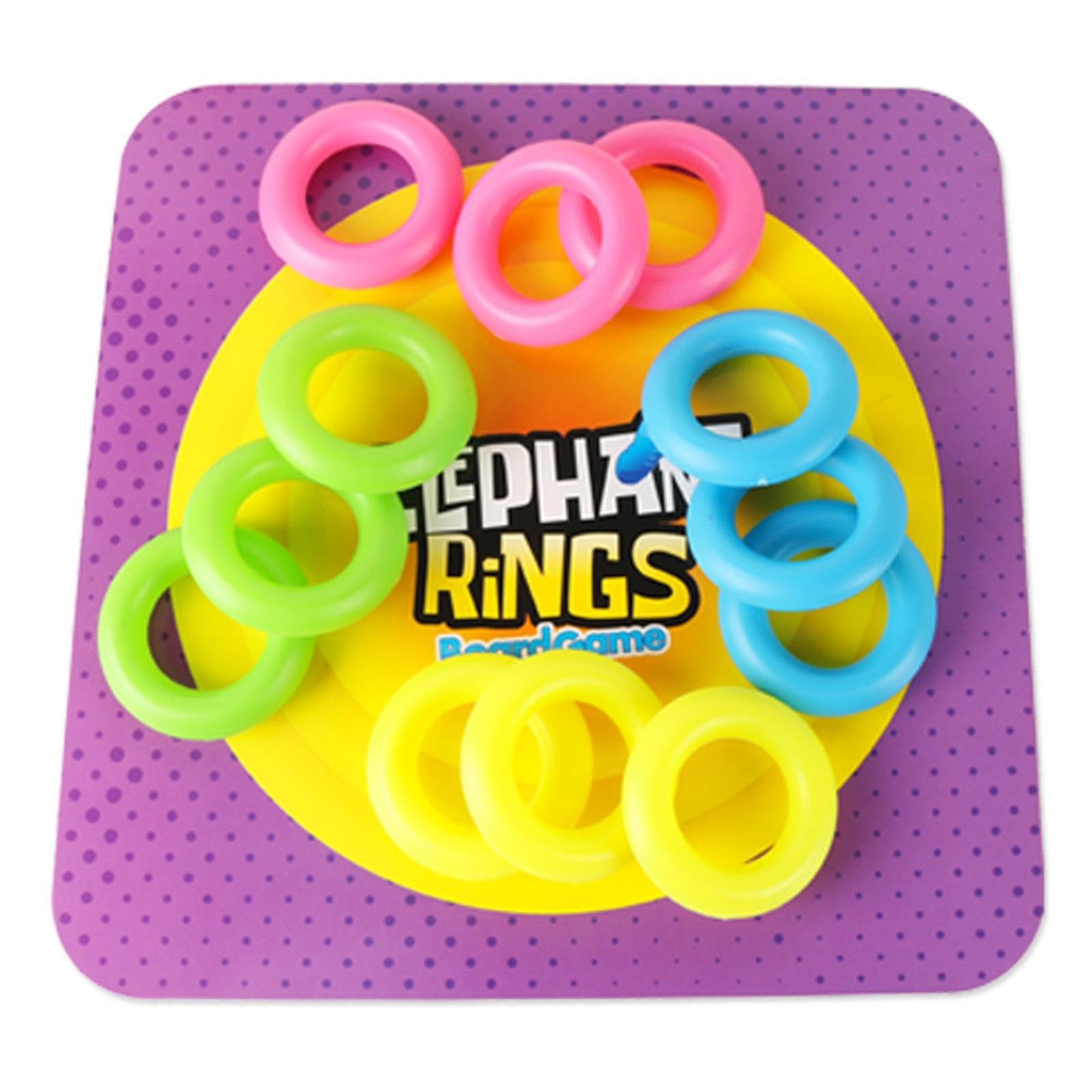 Rings Board Game Intelligence Throw Circle Funny Game Toy For Kids ...