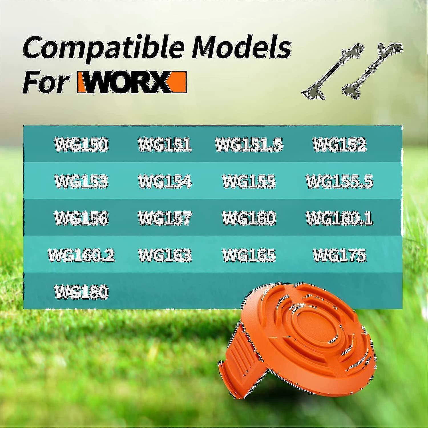 Spool Cap Cover For Worx,trimmer Replacement Spool Cap Covers For Worx ...