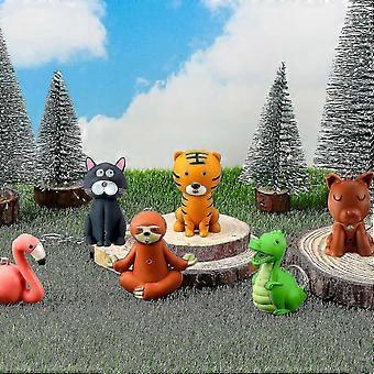 6 Pieces Nurse Flashlight Pediatric Nurse Flashlight Keychain Animal ...