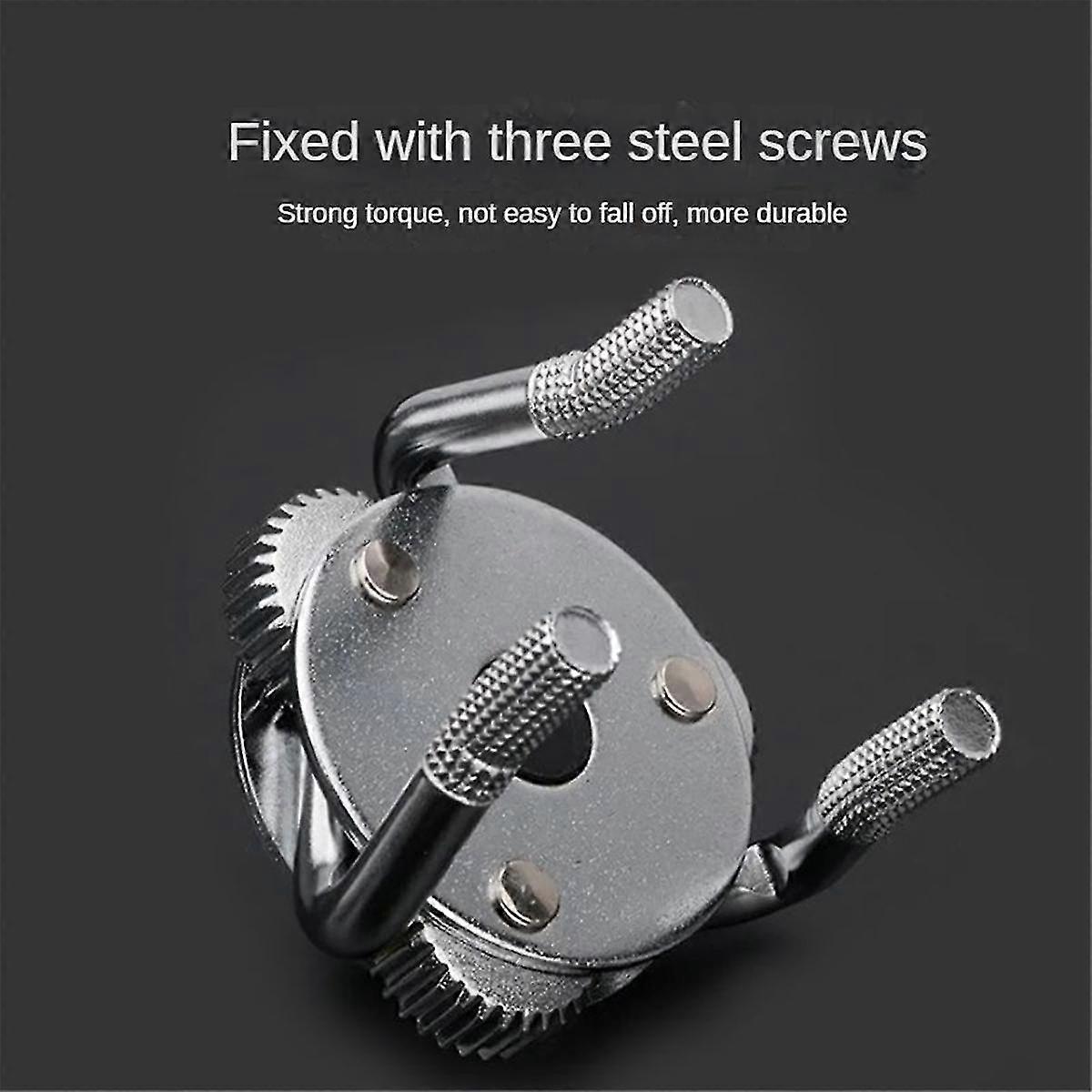 Round Three-Claw Oil Filter Wrench Tool Two-Way Three-Claw Filter ...
