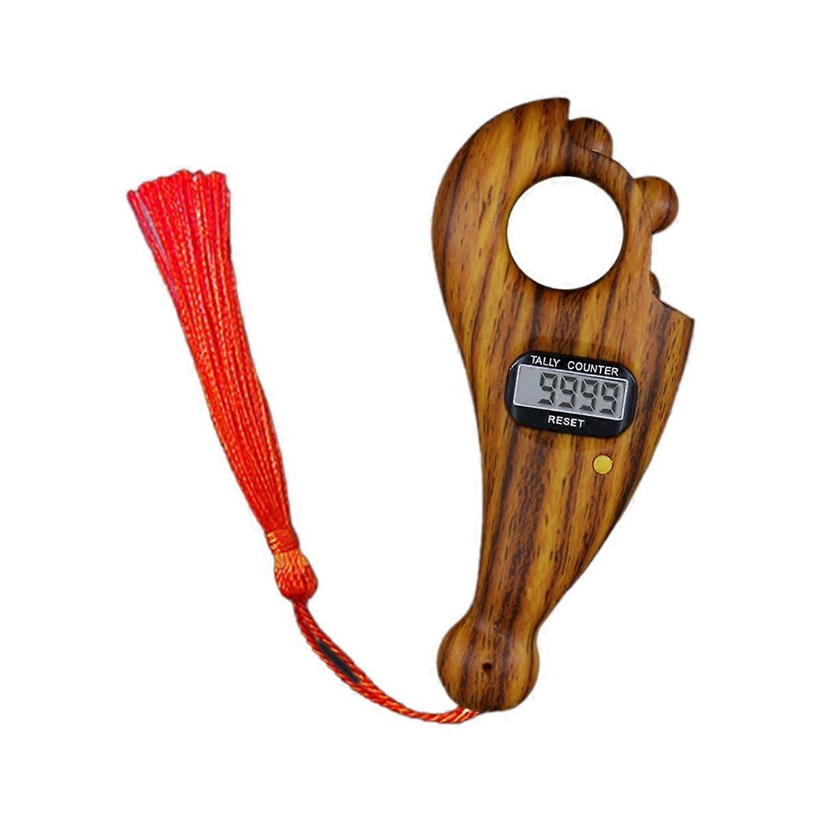 Rotating Prayer Beads with Led Digital Counter Portable Finger Counter ...