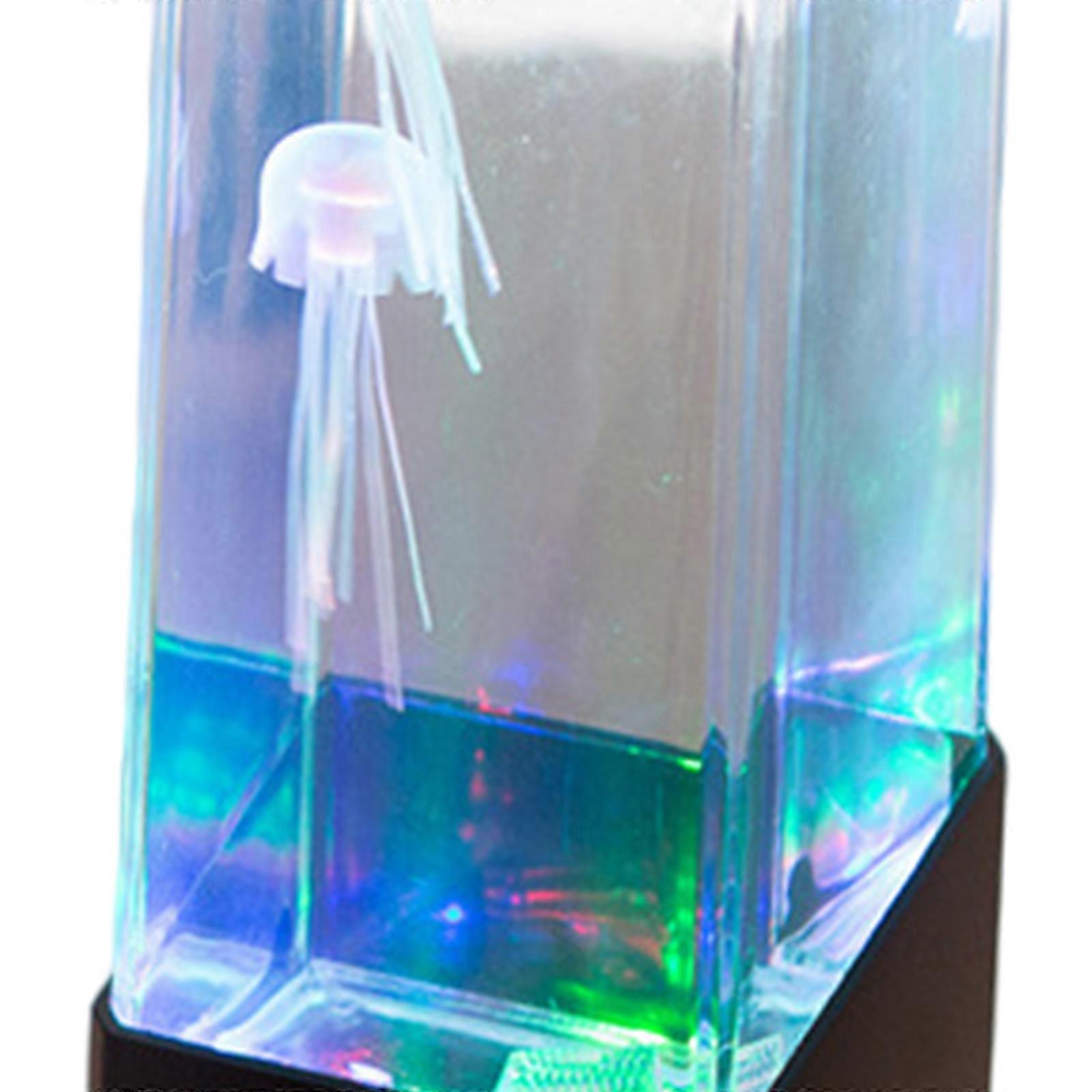 Changing Led Jellyfish Tank Night Light Color Aquarium Electric Mood ...