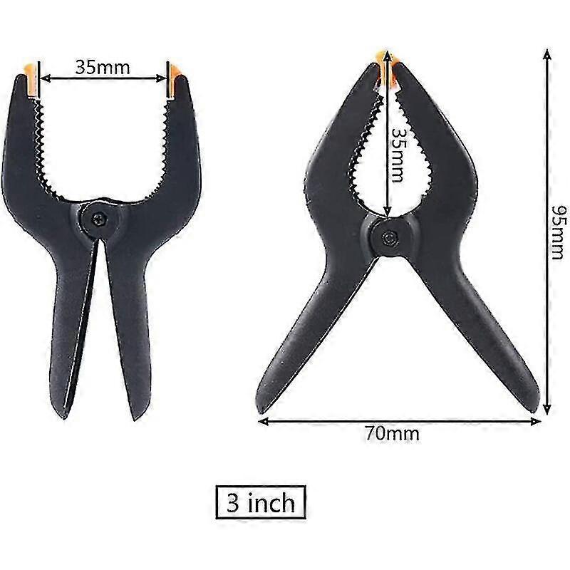 12 Pieces Clamps Clips Clamps Spring Clip Clamps Spring Clips Photo ...