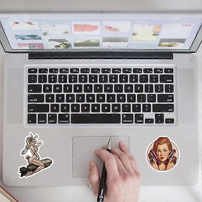 50pcs Pin Up Girl Stickers for Laptop Water Bottle Luggage Snowboard ...