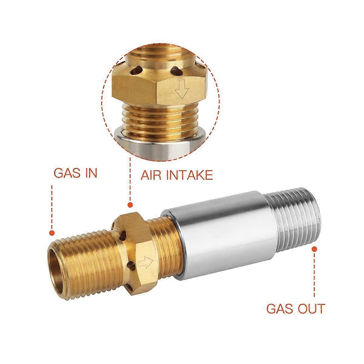 Burner Connection Kit, Propane Fire Pit Replacement with 1/2In Control ...