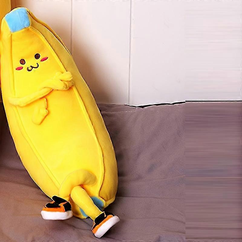 Banana pillow pillow plush toy girls bed companion pillow cute home ...