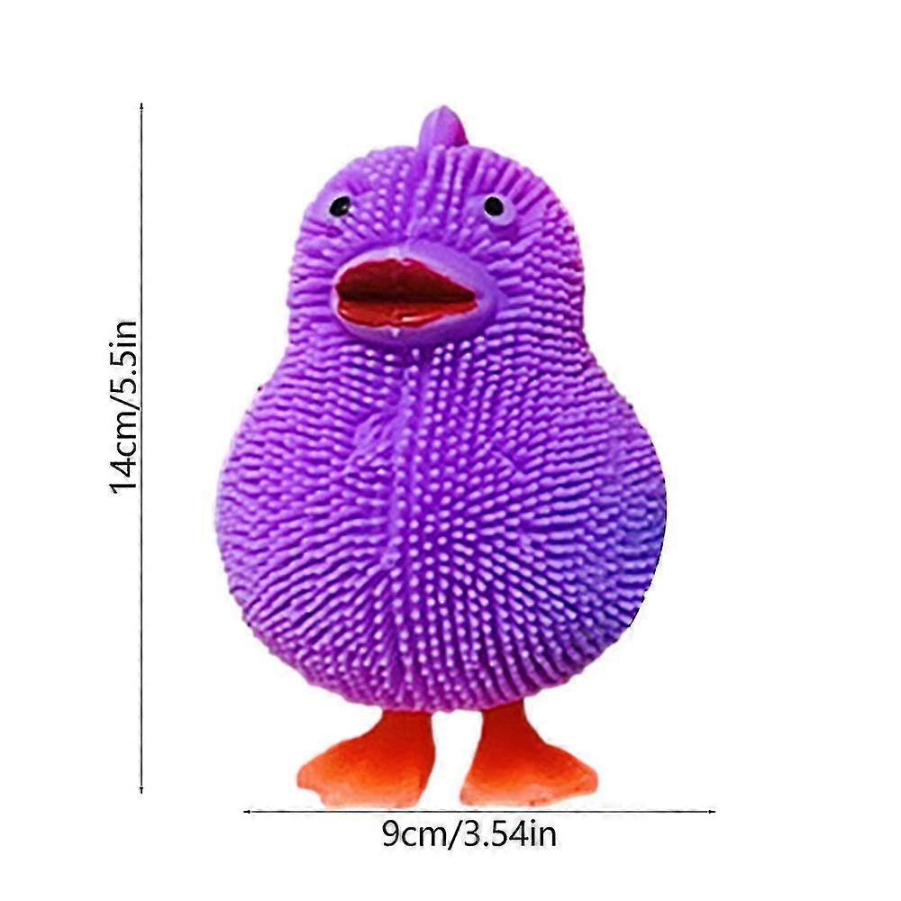 Chicken Toys Cute Squeeze Chicken Toy With Led Flashing Light Mood ...