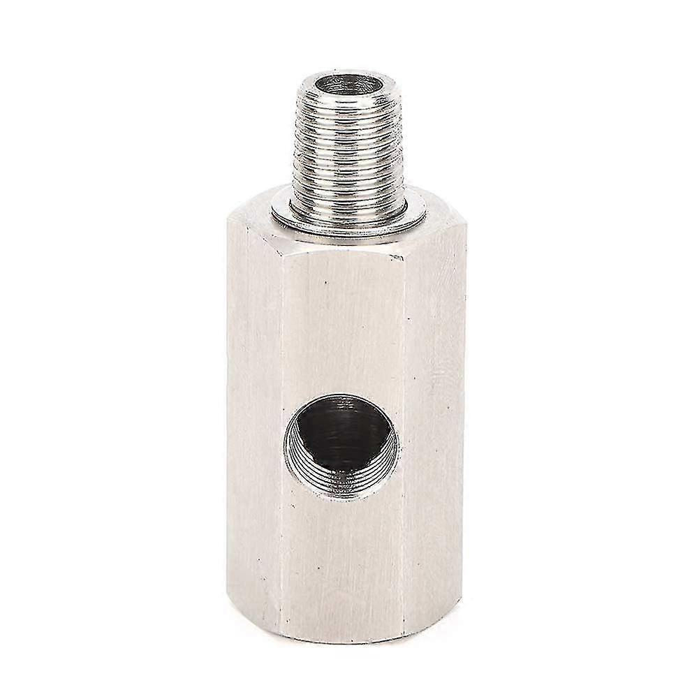 Stainless Oil Pressure Sensor Tee 1/8" Npt Turbo Oil Feed Line Gauge ...