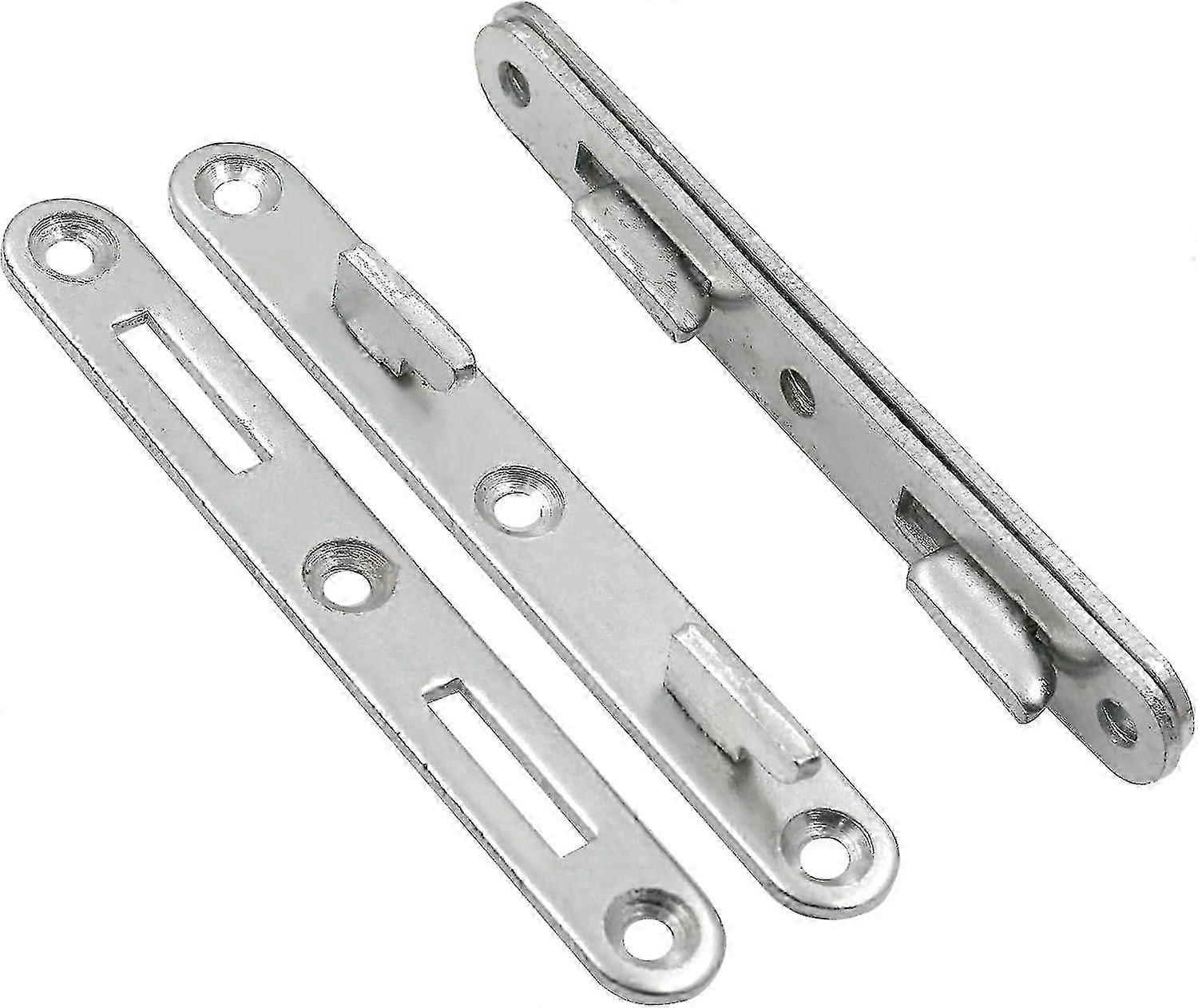 Wood Bed Rail Connecting Fittings, 5 Inch Zinc Round Bed Hook, Set Of 4 ...