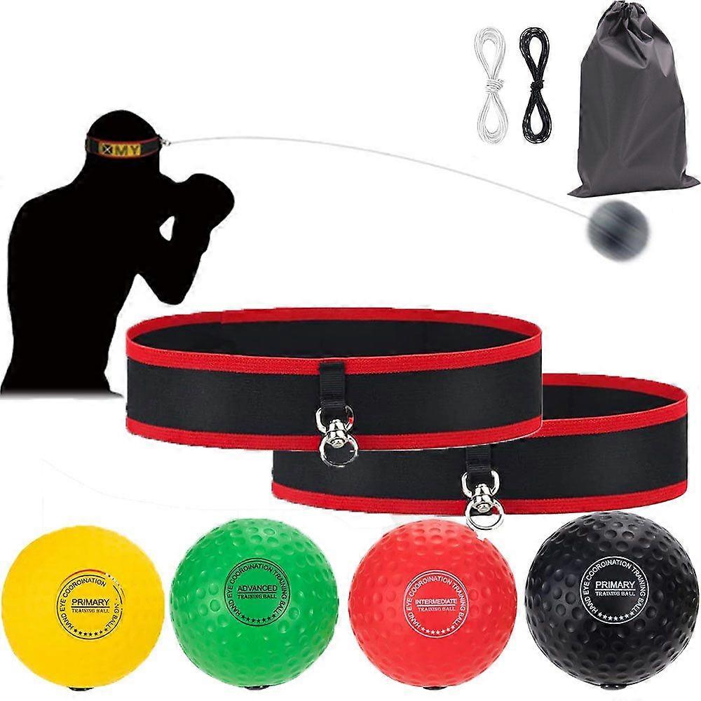 Punching ball Punching balls Reflex ball Boxing training ball set ...