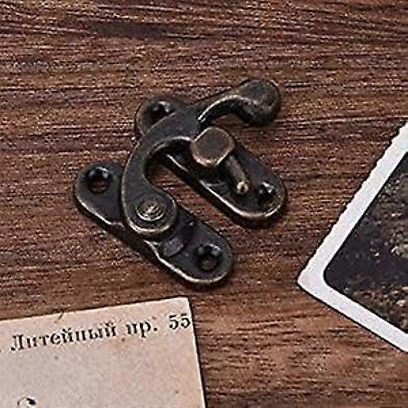12pcs Retro Design Decorative Cabinet Jewelry Box Shims Lock Vintage ...