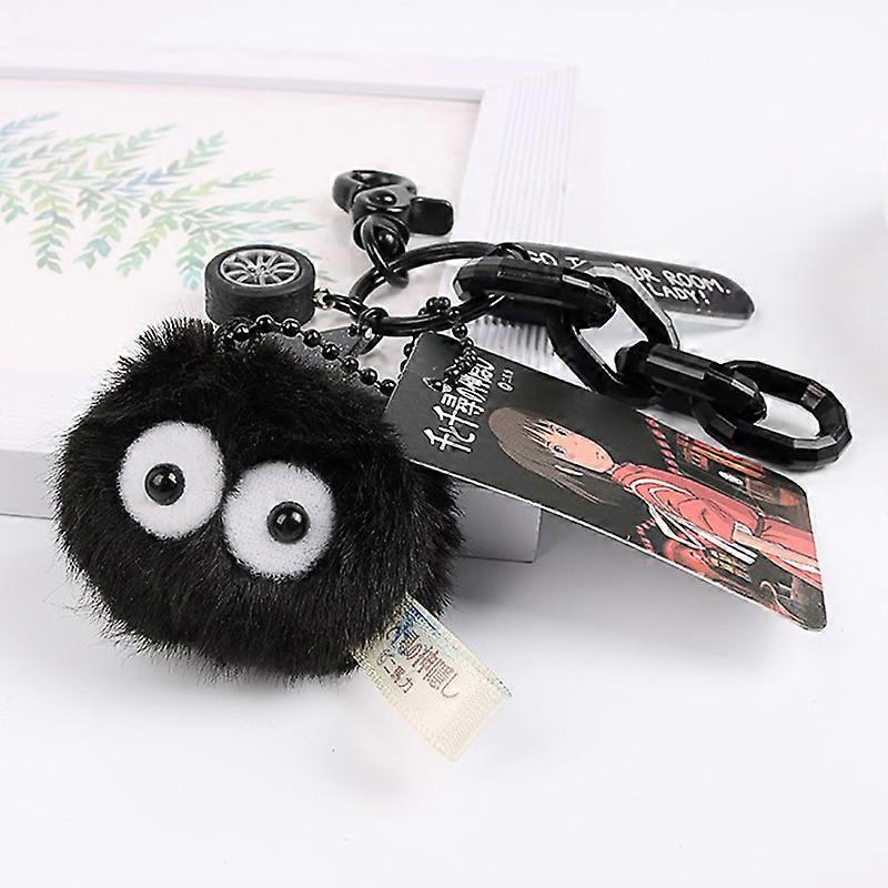Black Coal Elf Keychain Spirited Away Hayao Miyazaki My Neighbor Totoro ...
