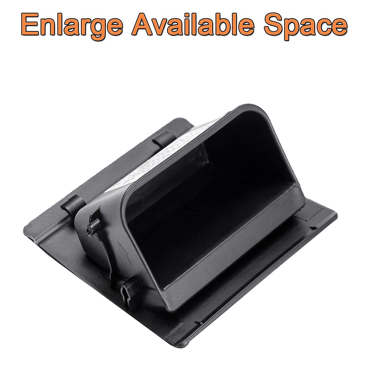 Interior Abs Black Fuse Box Coin Container Storage Tray Compatible With ...