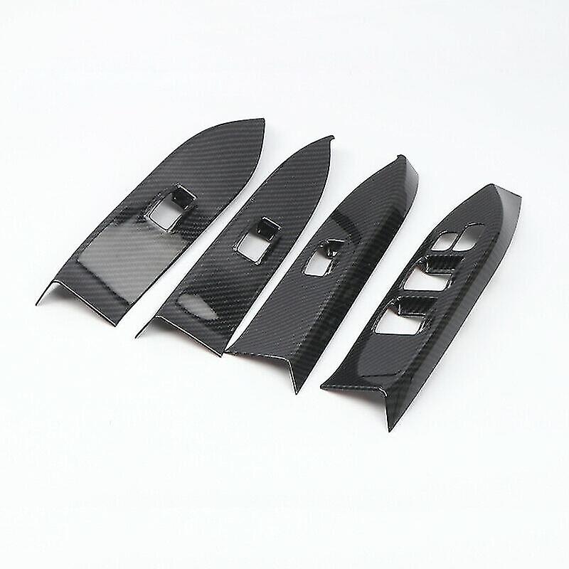 For Pajero 2007-2019 Car Inner Window Lift Switch Button Panel Cover ...