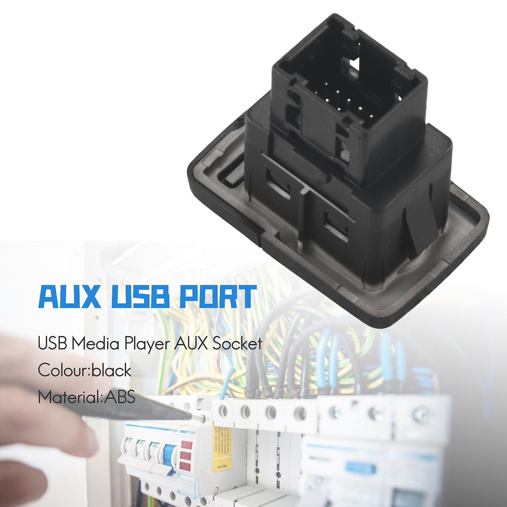 For Panda Punto Blue And Me Media Player Usb Aux Charging Port Module ...