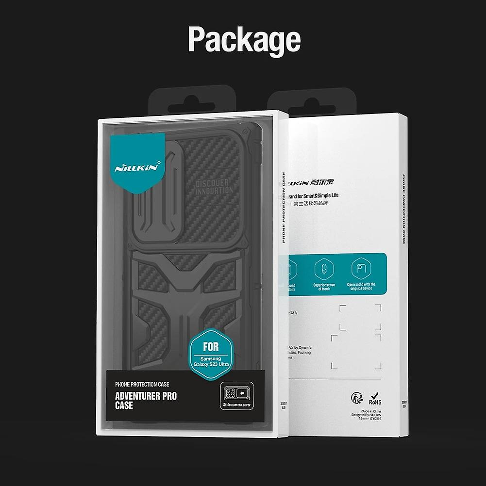 For Samsung Galaxy S23 Ultra Case (2023) Adventurer Case Slide Camera ...