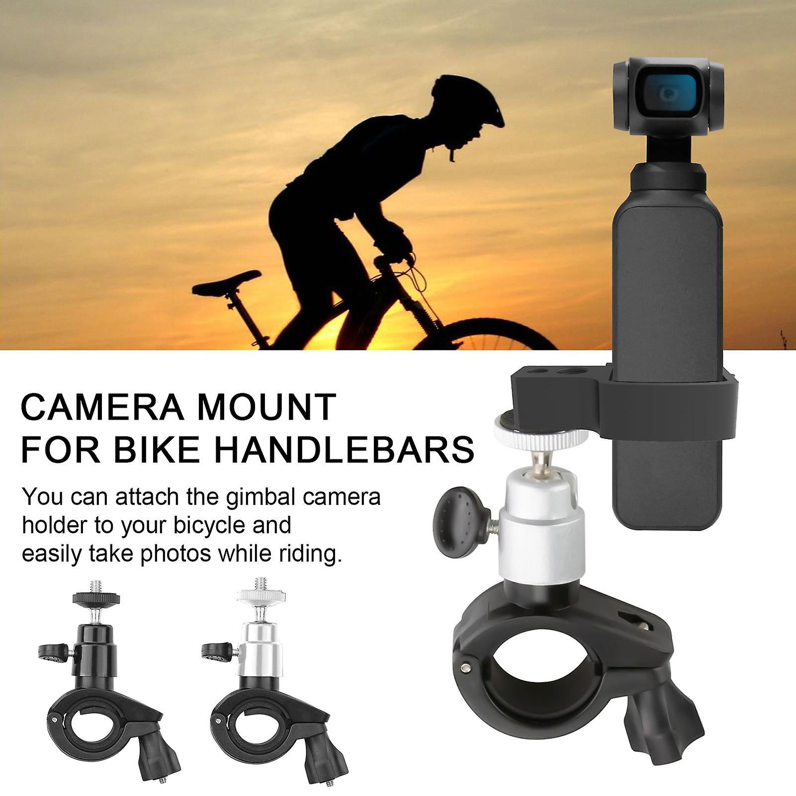 Bicycle Head Bracket Simple Installation Stable Support Camera Durable ...