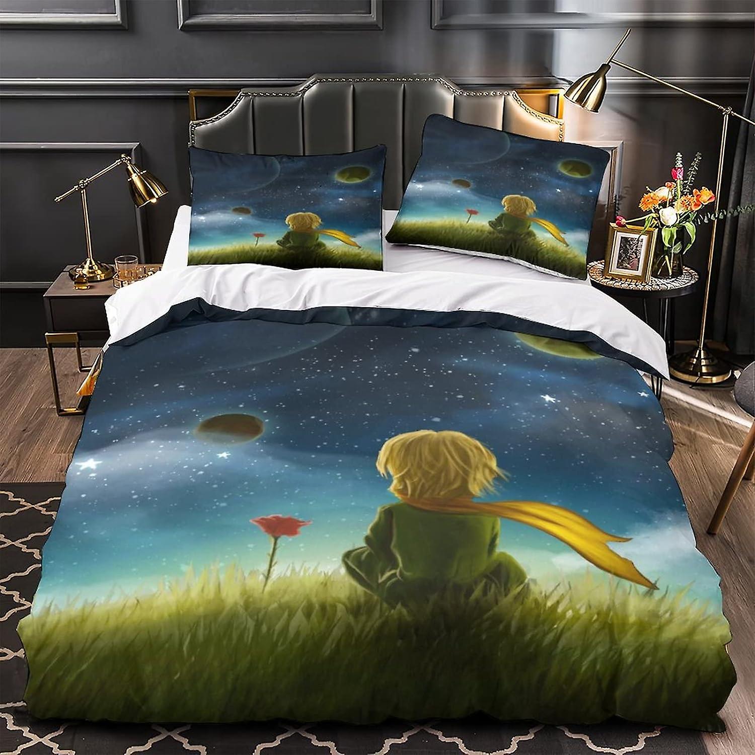 KNITII Little Prince 3D Print Duvet Cover Set Single Print Duvet ...