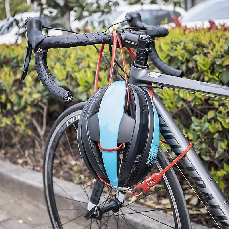Bike Combination Lock Zinc Alloy Non-Theft Security Helmet Lock ...