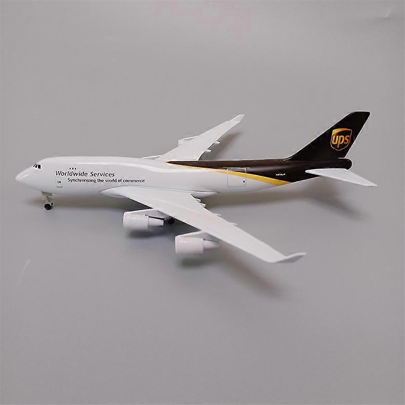 20cm Alloy Metal Air UPS B747 Airlines WorldWide Services Boeing 747 ...
