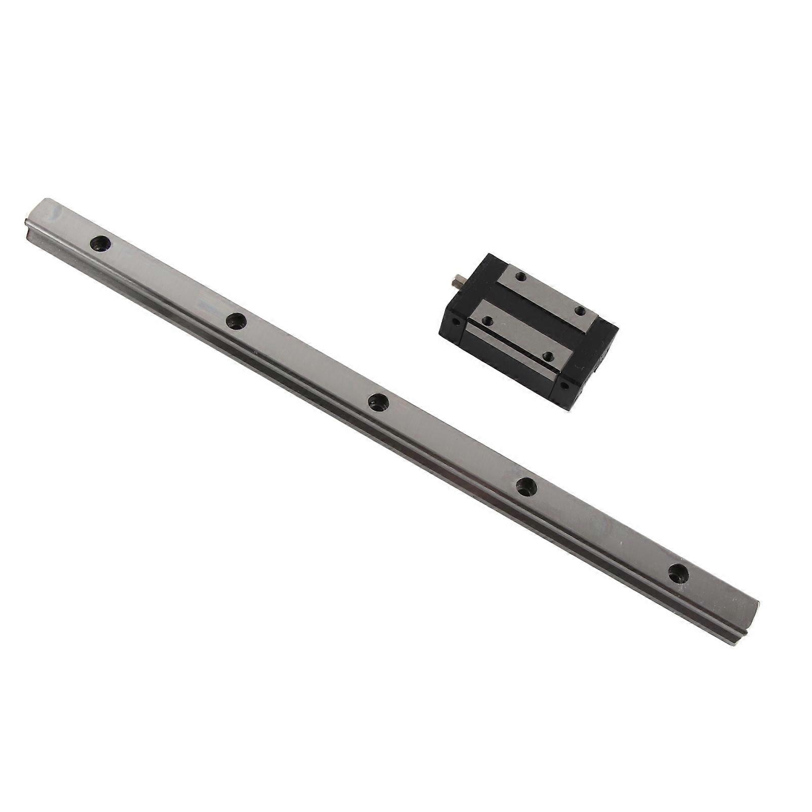 Linear Guide Rail Linear Bearing Slider Kit Ball Bearing Steel Block for 3D Printers and CNC ...