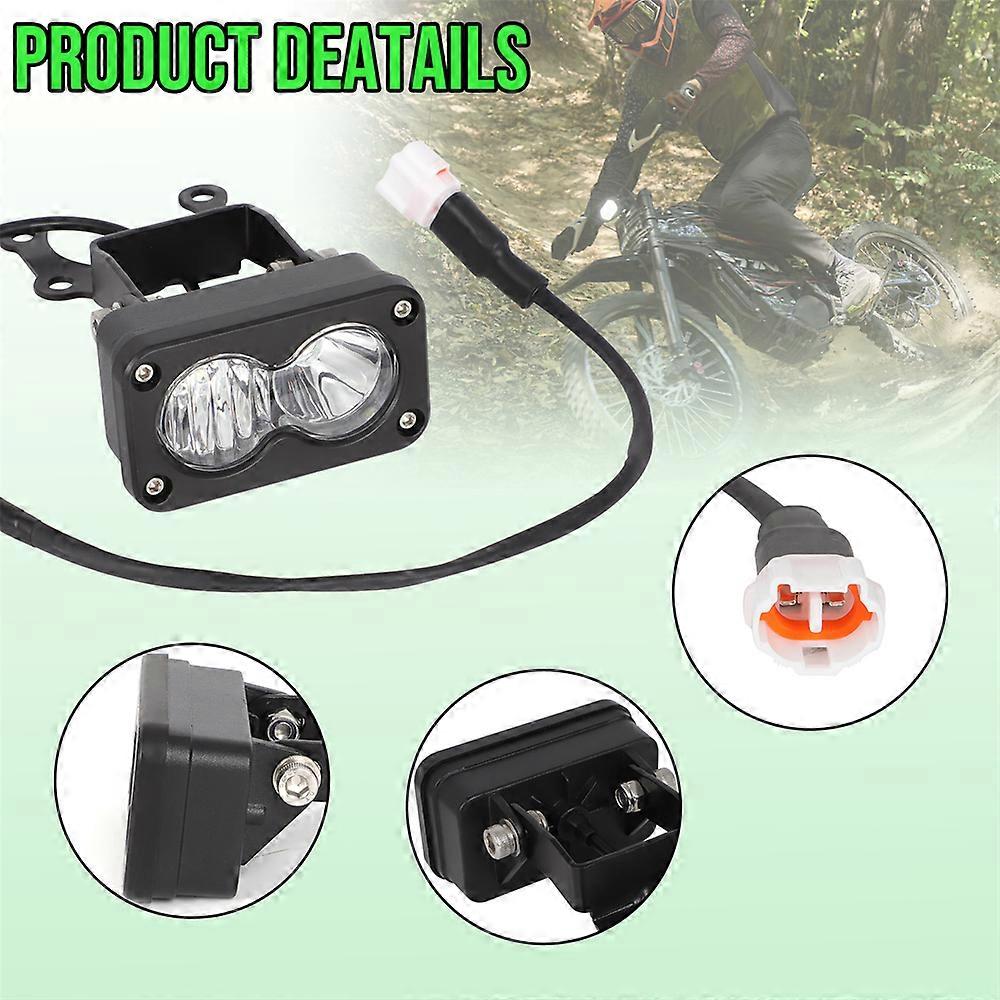 20W Headlight Switch White Spot Flood Led Pod Combo Kit Set For Sur Ron ...
