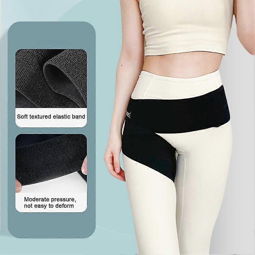 Compression Hip Brace Sciatica Groin Wrap For Pain Relief Thigh ...