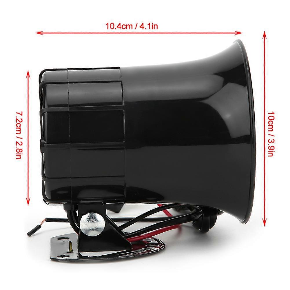 12V 30W Car 3 Tones Loud Horn Speaker Motorcycle Megaphone Electronic ...