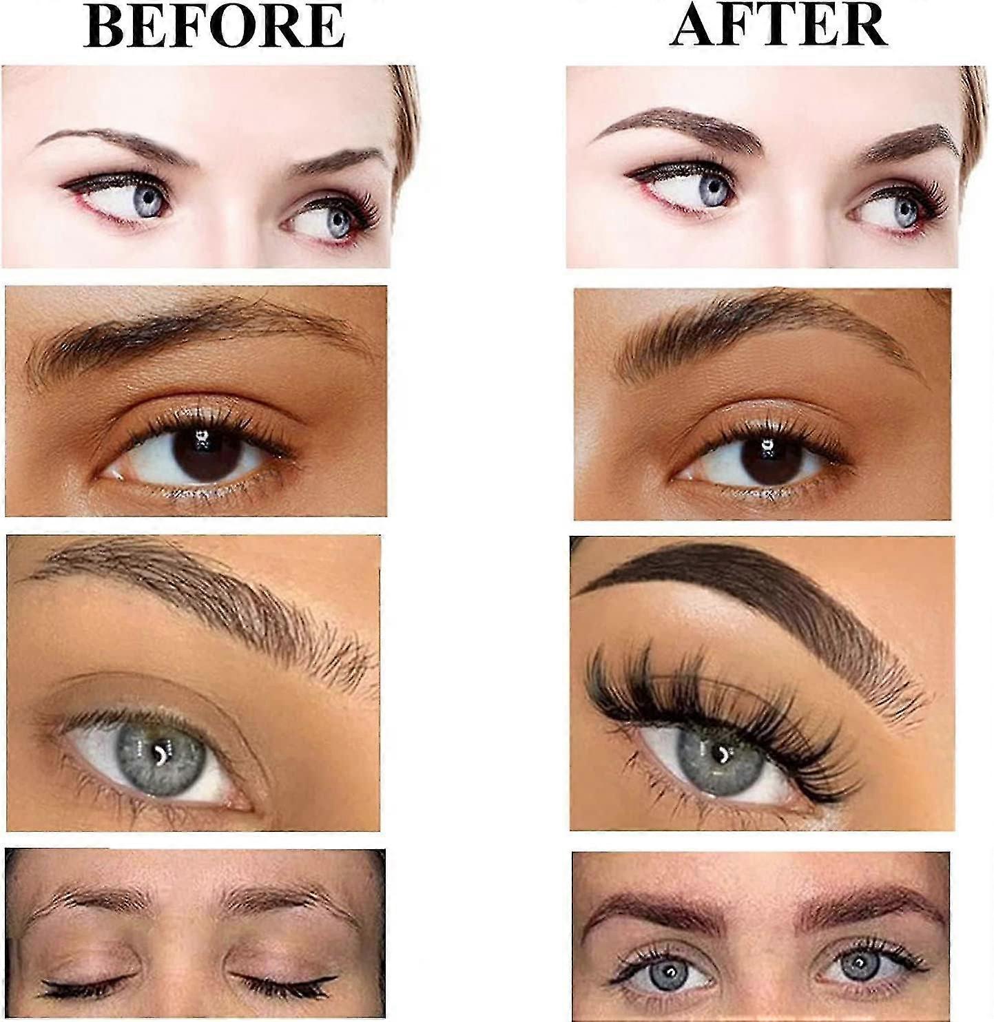 66 Pairs Eyebrow Tattoo Stickers 4d Hair-like Authentic Eyebrows ...