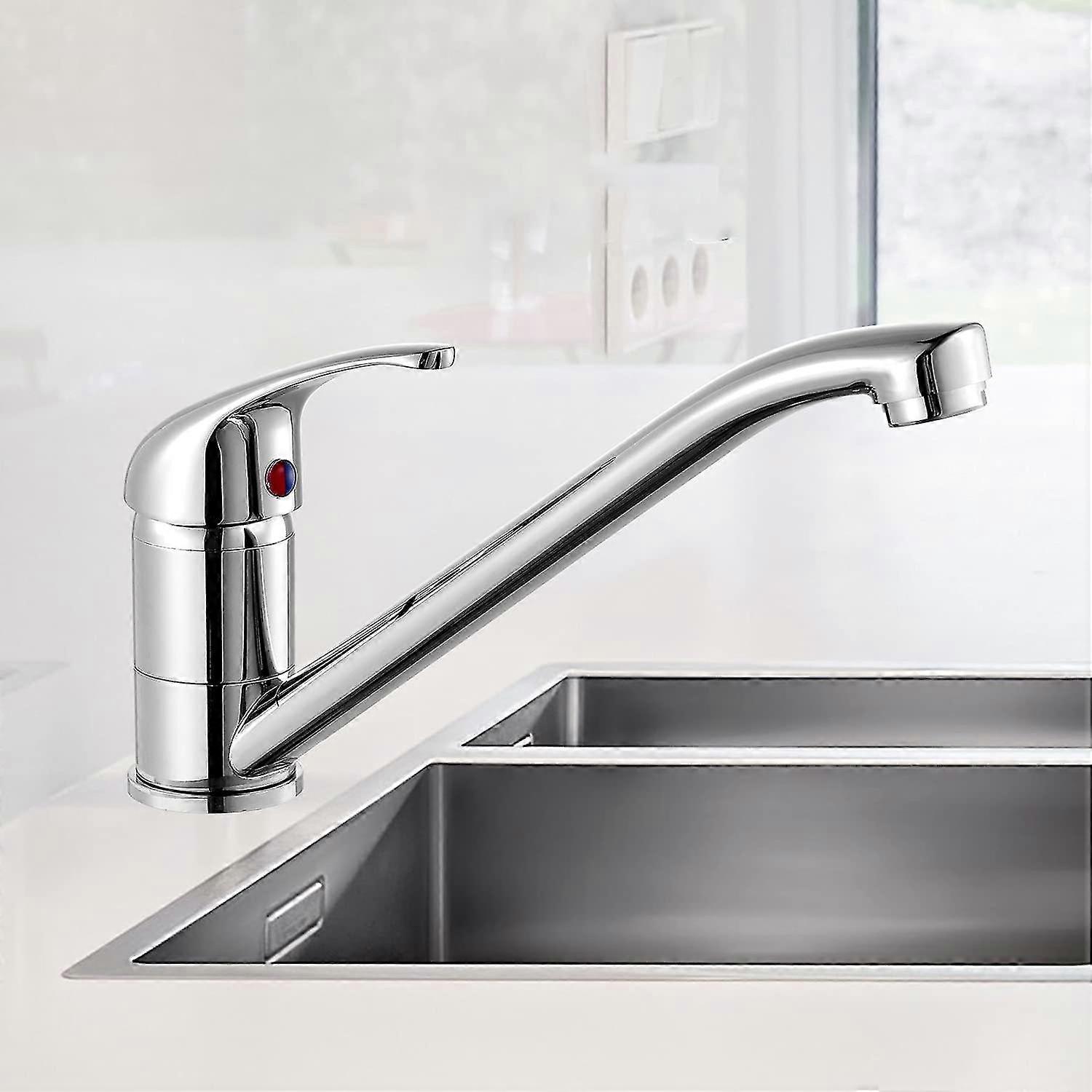 Kitchen Mixer Tap Anti-corrosion And Anti-rust Chrome Kitchen Faucet ...