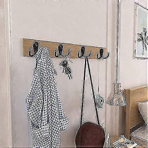 Coat Hook 10 Pieces Double Metal Hooks And Racks Storage With Screws ...