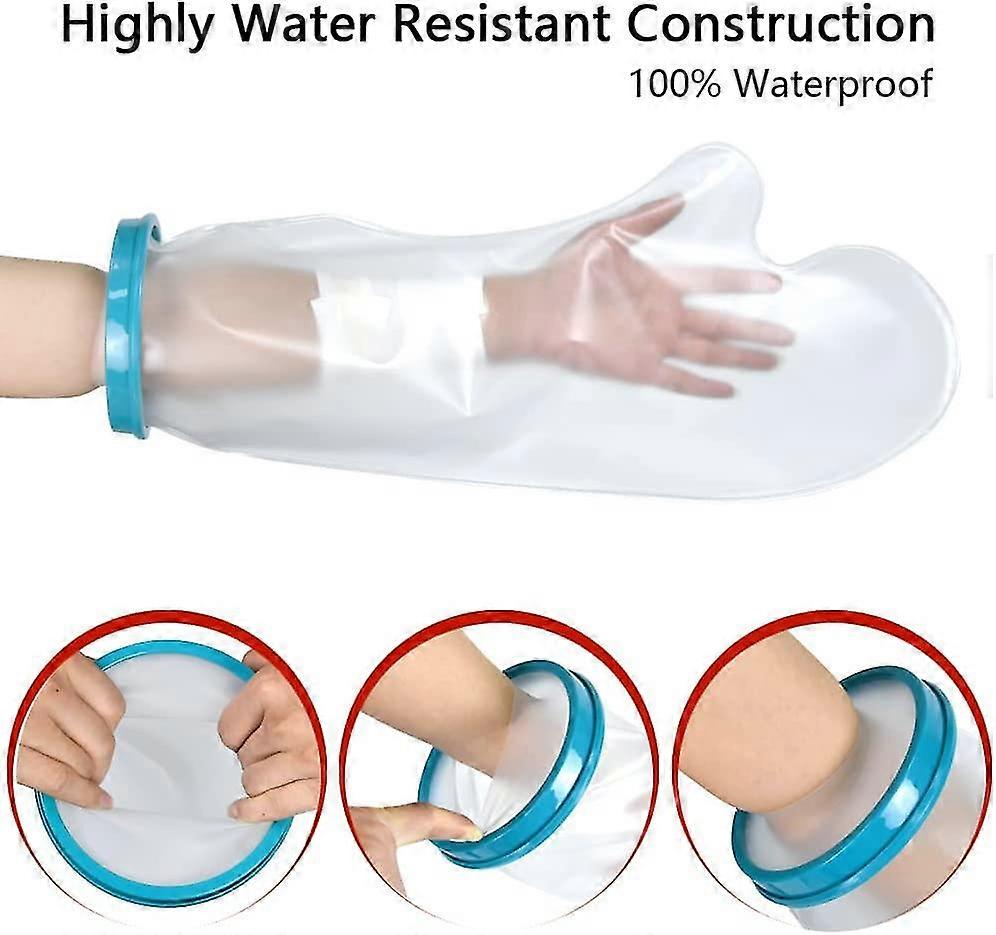 Arm Waterproof Plaster Protector And Bandage Protector For Bath | Fruugo UK