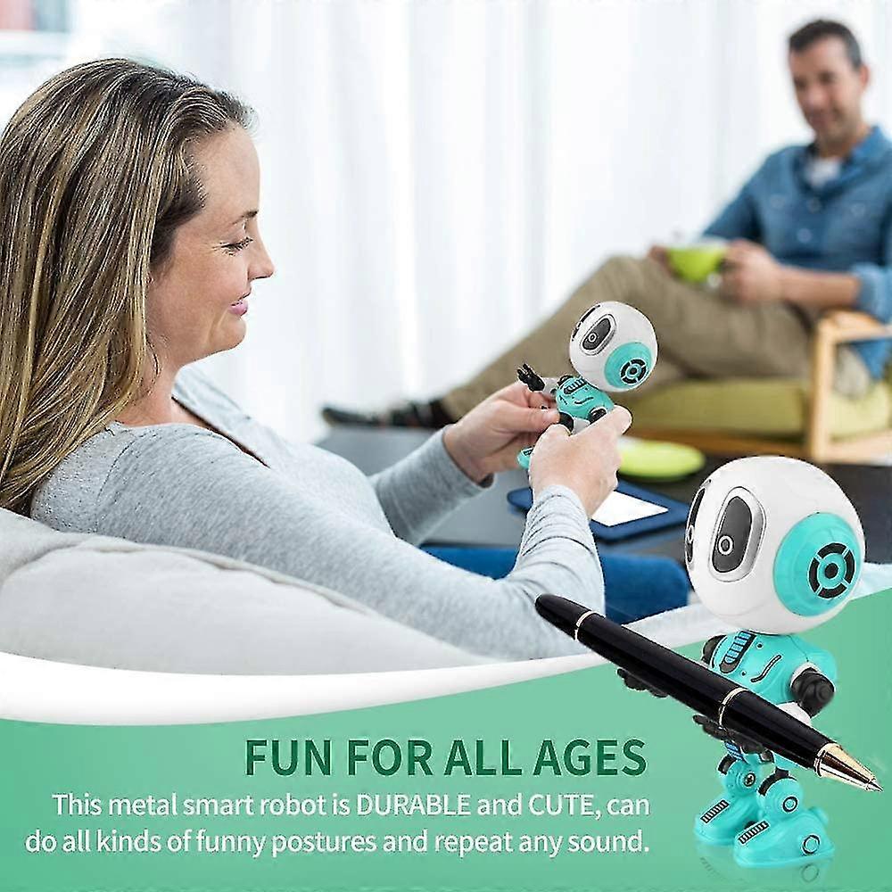 Rechargeable Talking Robots Toys For Kids - Metal Robot Kit With Sound ...