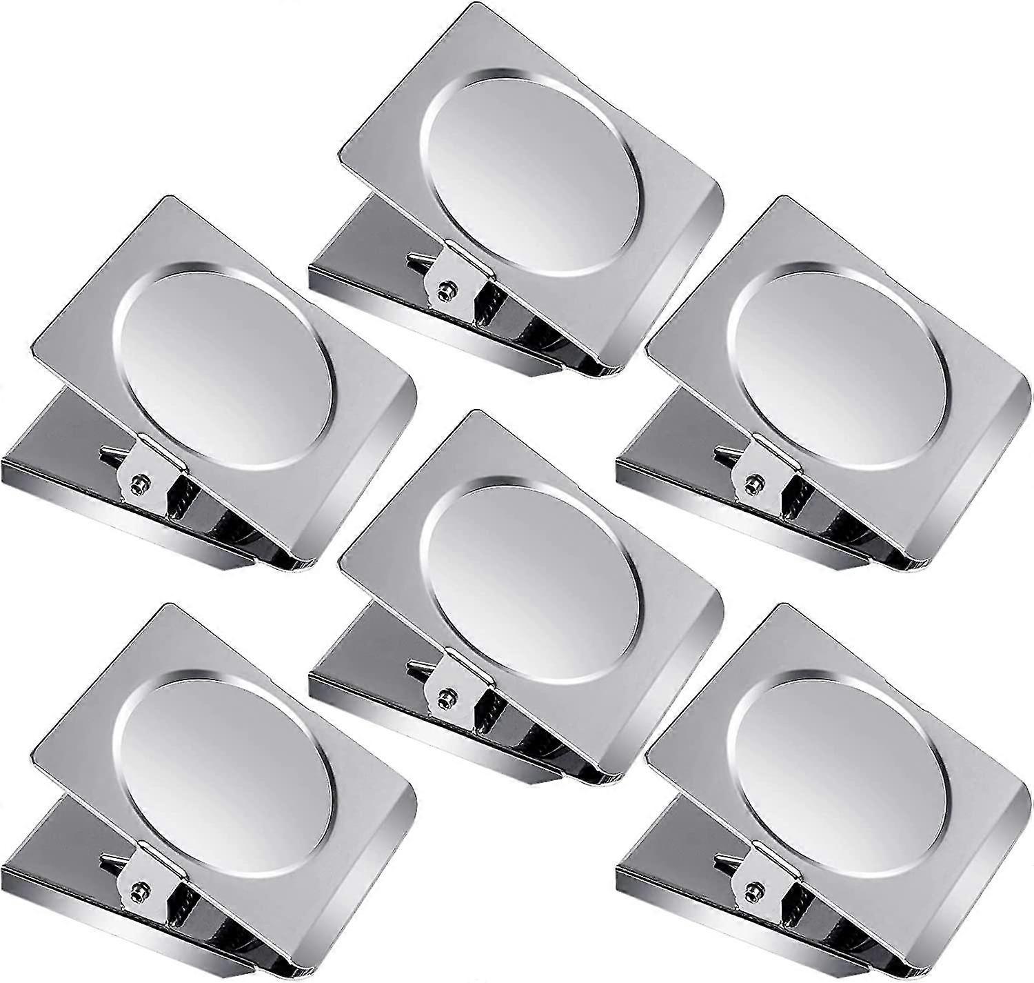 Oversized Magnetic Clip 6-piece Heavy-duty Stainless Steel Metal Clip ...